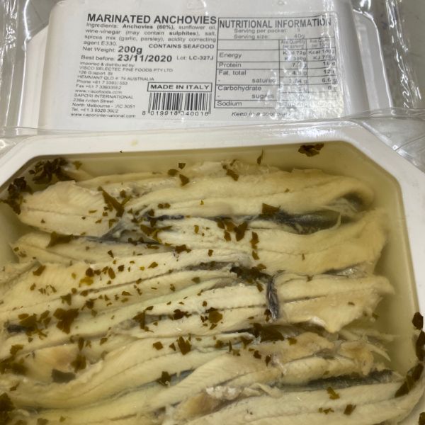 Anchovies - White Marinated – Stoney the Fishmonger